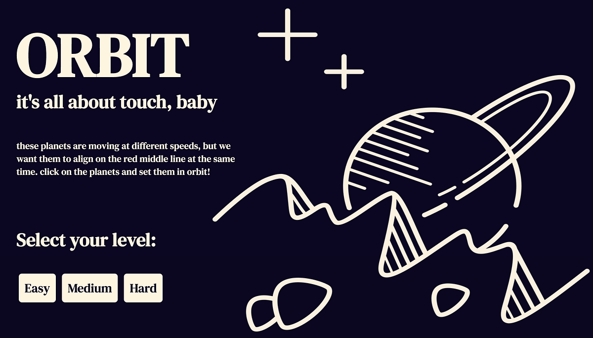 Building Orbit, or How a One-Day Project Realigned Coding With “Fun” In ...