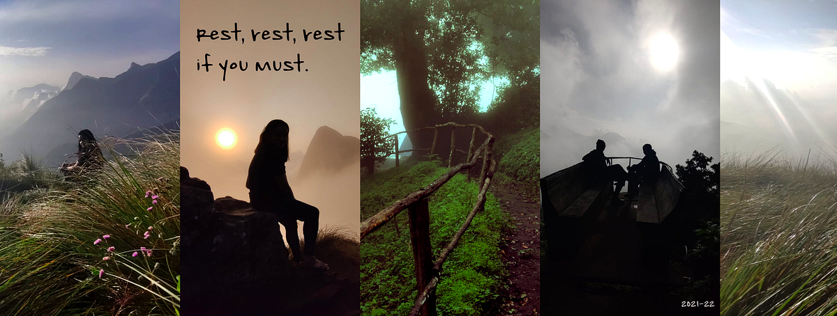 Rest if you must. # A reminder to self | by Dhaneesh Jameson | D ...