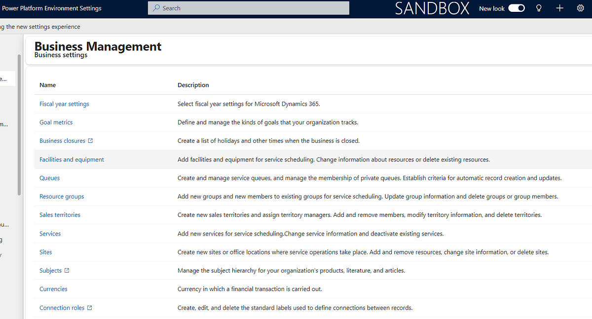 Power Platform Environment Settings app — The Good, The Bad, The Ugly ...