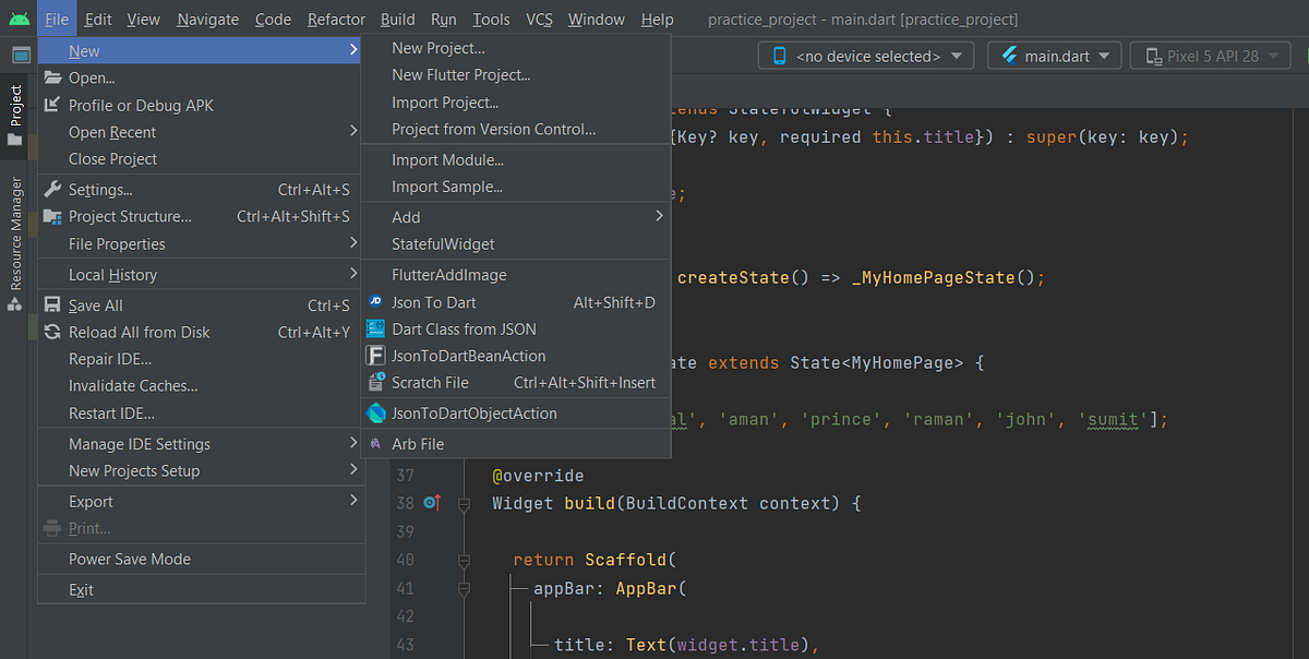 How to create your first app Thank you for read this…🙏🙏 follow me - Vishal rajak - Medium