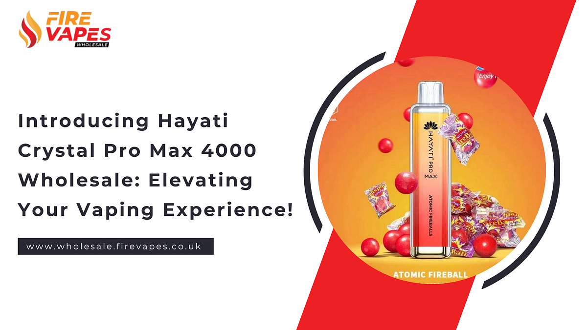 Introducing Hayati Crystal Pro Max 4000 Wholesale: Elevating Your ...