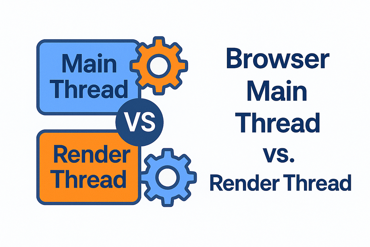 Browser Main Thread vs. Render Thread | by CodeByUmar | JavaScript in Plain English
