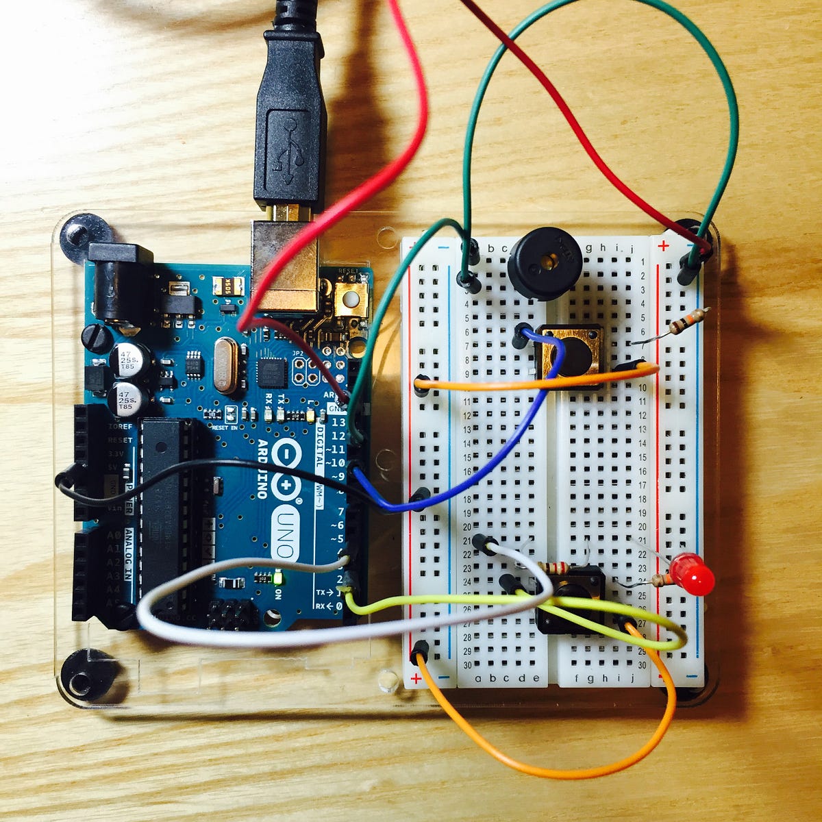 Build 5: Countdown Alarm. Countdown Alarm (digital output) | by Joy ...