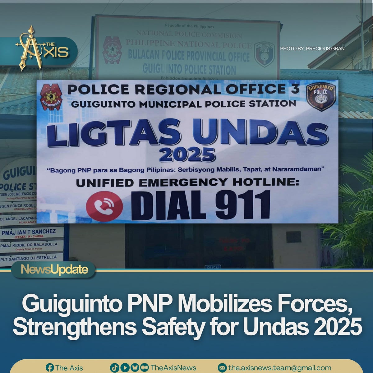 Guiguinto PNP Mobilizes Forces, Strengthens Public Safety for Undas ...