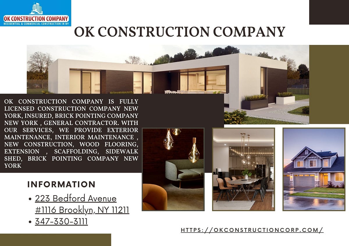 Brick Pointing Company in New York: Restoring the Charm of Historic Buildings | by Ok ...