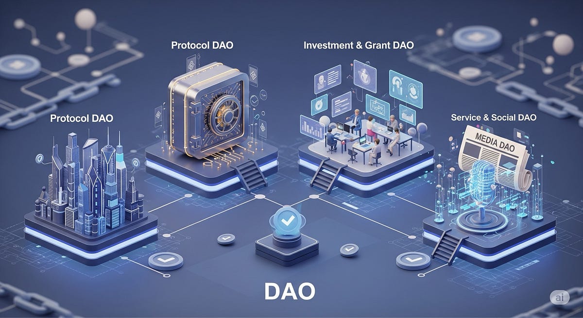 Not All DAOs Are the Same – Let’s Talk Structure & Voting | by Samuel AYODEJI | Jul, 2025 | Medium