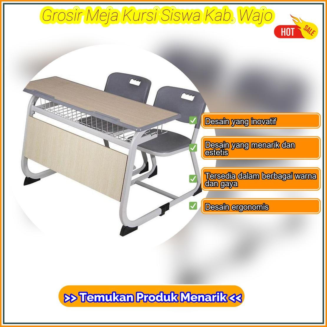 Grosir Meja Kursi Siswa Kab Wajo - Sekolahmejabelajar - Medium