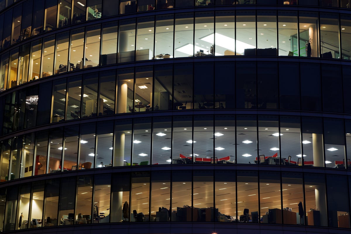 Creepy — A Haiku. Empty office space | by Willem-Jan Ageling ...