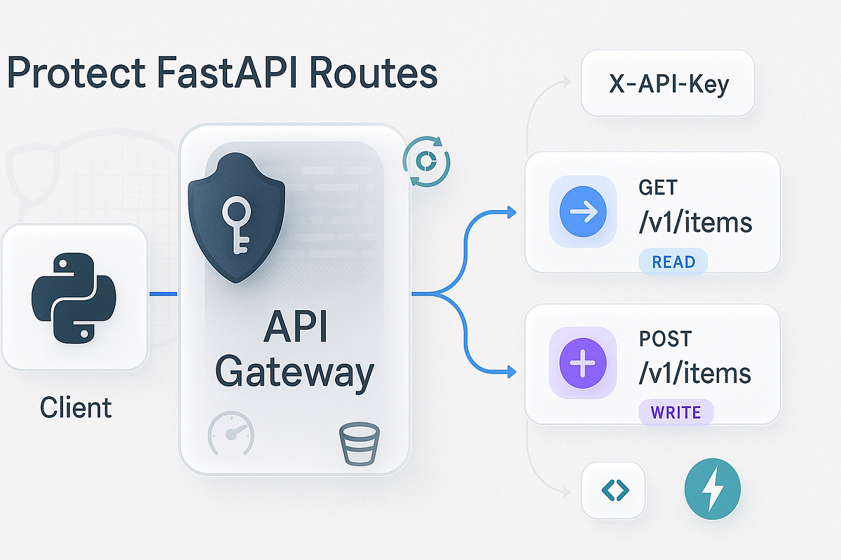 Protect FastAPI Routes with API Keys | by Thinking Loop | Sep, 2025 ...