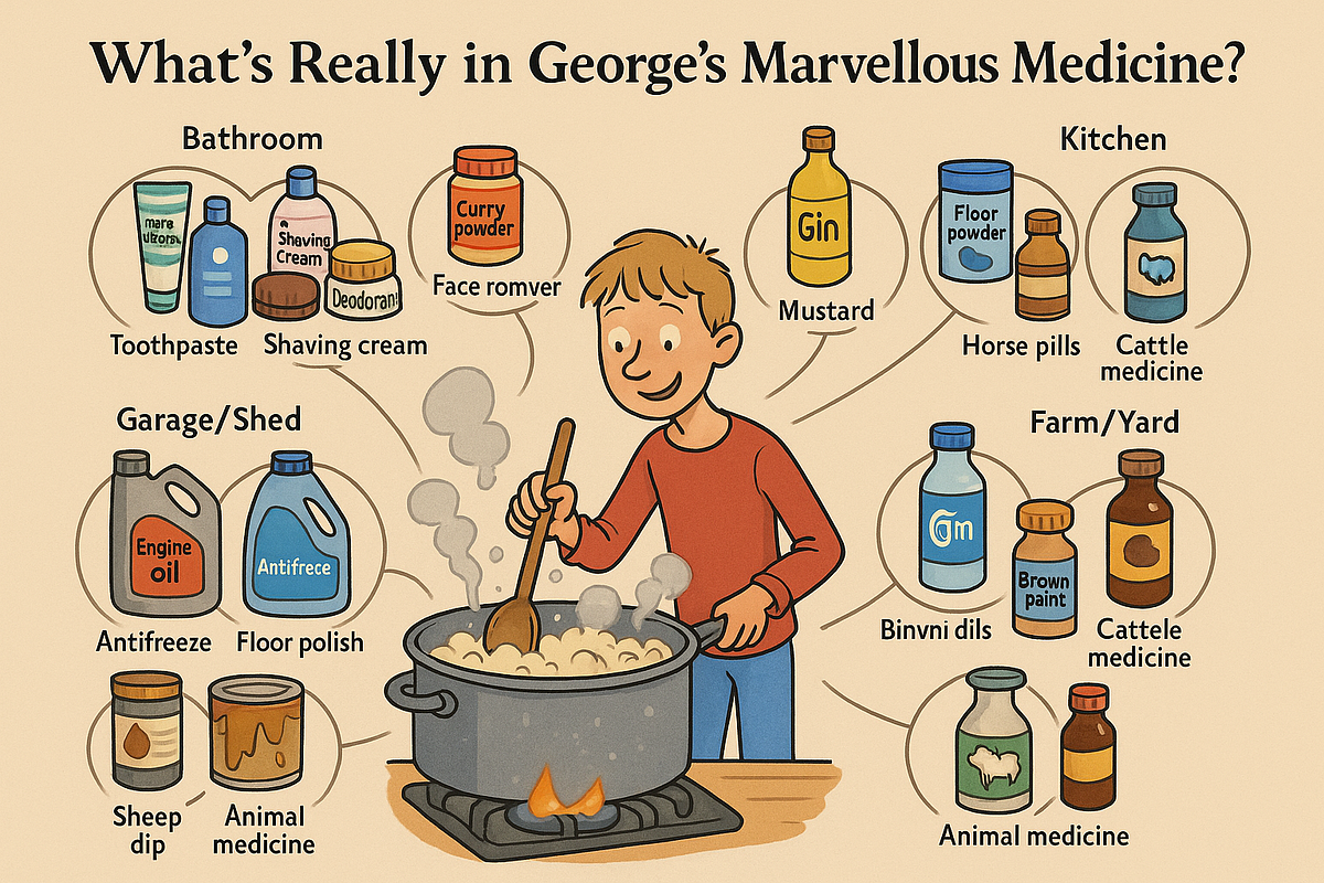 What’s Really in George’s Marvellous Medicine? | by Richard Fan ...