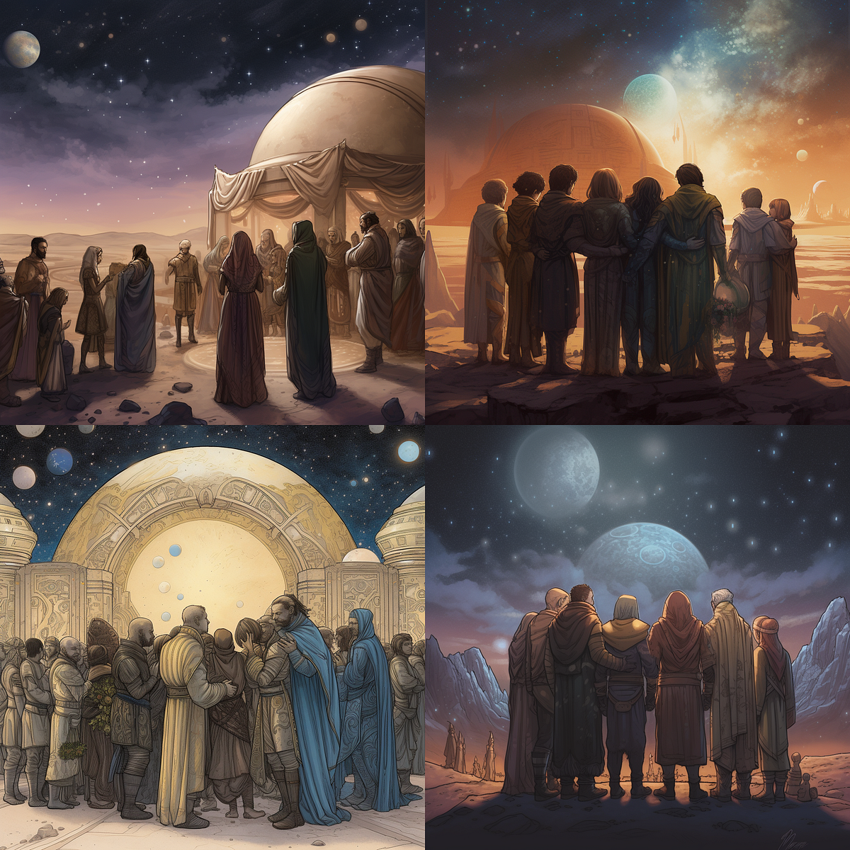 A Celestial Symphony of Two Worlds | by HybridTales | Medium