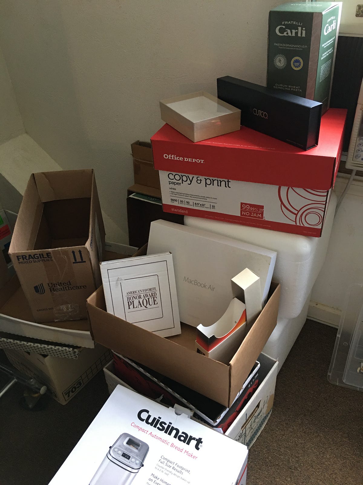 I Cannot Throw Away a Perfectly Good Box | by Deborah Camp | Six Word ...