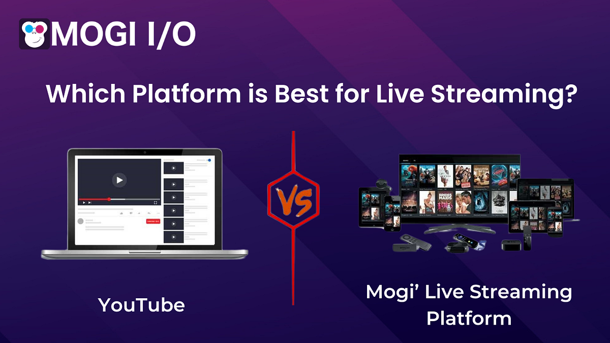 YouTube vs Mogi: Which Platform is Best for Live Streaming? - Mogi - Medium