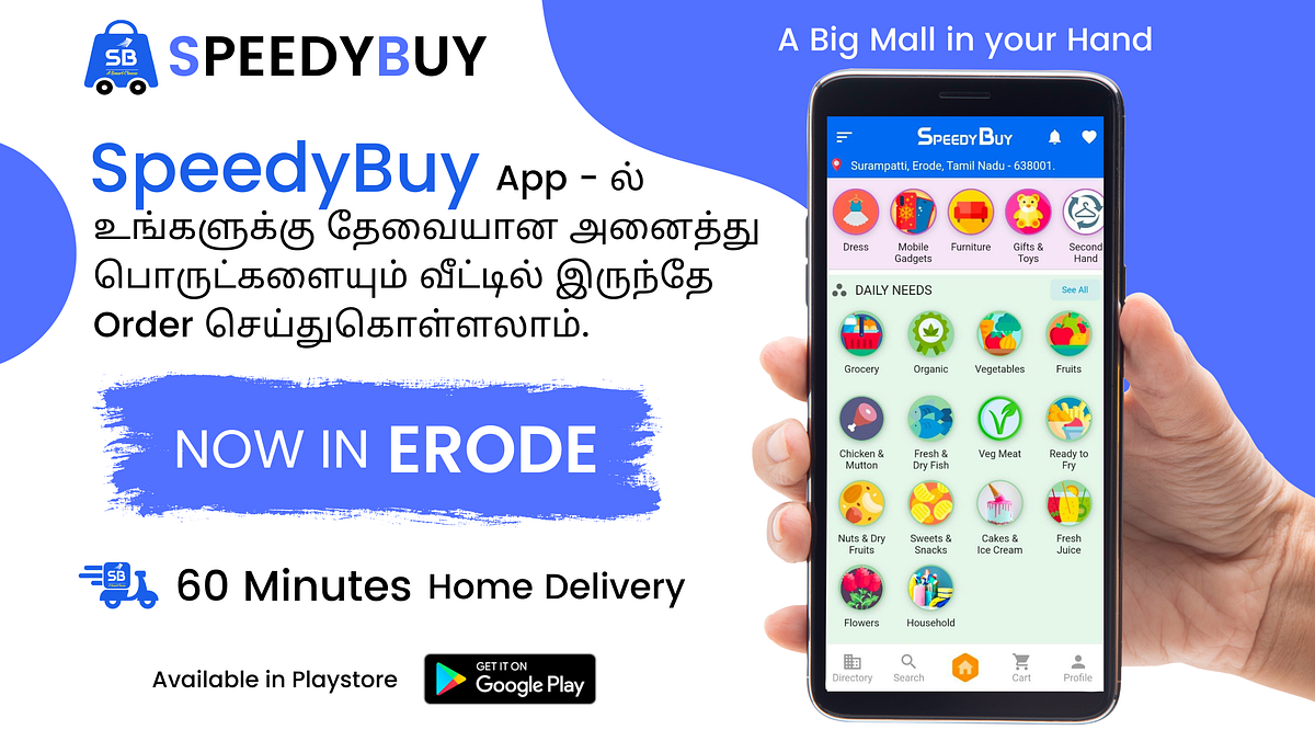 Big Shopping Mall in Erode — SpeedyBuy - Speedybuy Shopping mall in ...