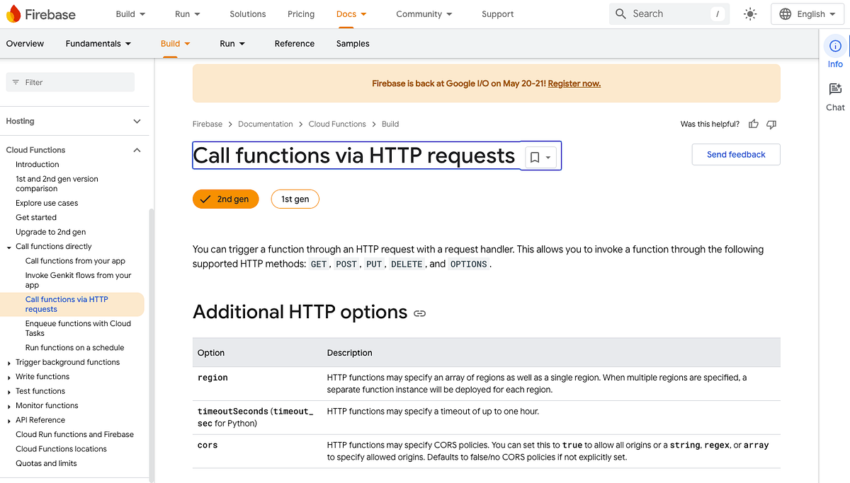 Custom CORS Options With Firebase Cloud Functions V2 and Express.js | by Will Butler ...