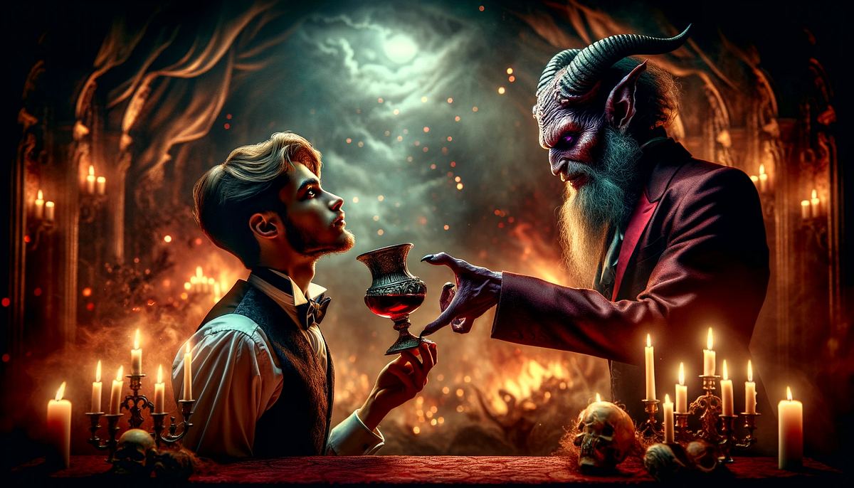 “Dialogue with the Devil” poem. This poem dates back about 15–17 years ...