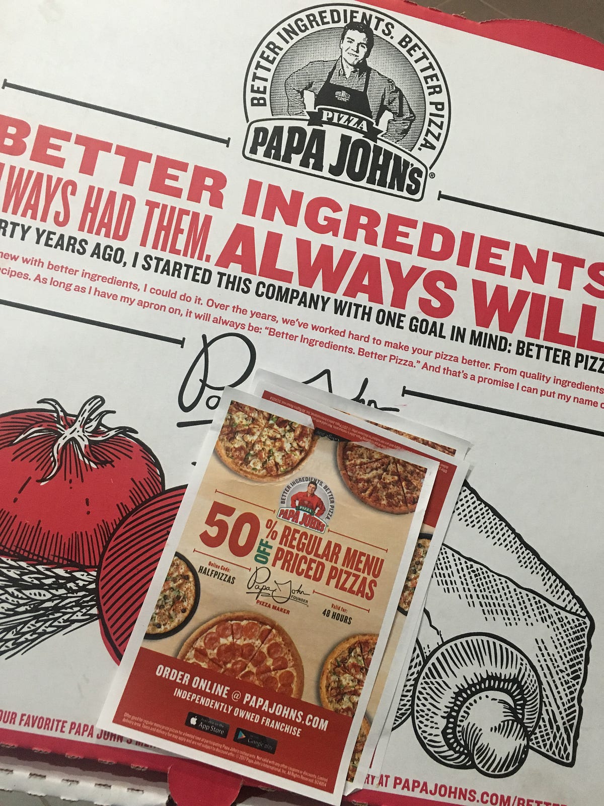 Week 9: Papa John’s. 1620 Deerfield Rd, Highland Park, IL | by The Pizz ...