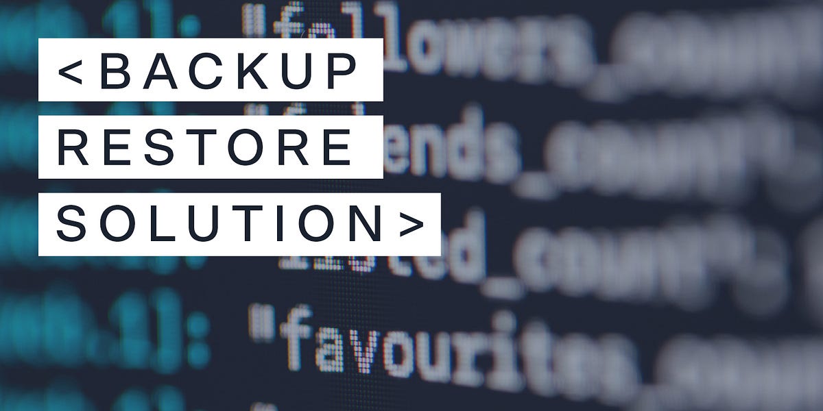 How to develop a backup-restore solution for Cognito users on AWS | by Camila Cremoneze ...