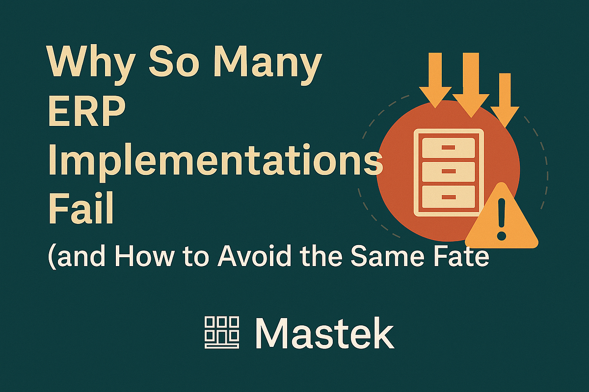 Why So Many ERP Implementations Fail (and How to Avoid the Same Fate) | by Anirudh M | May, 2025 ...