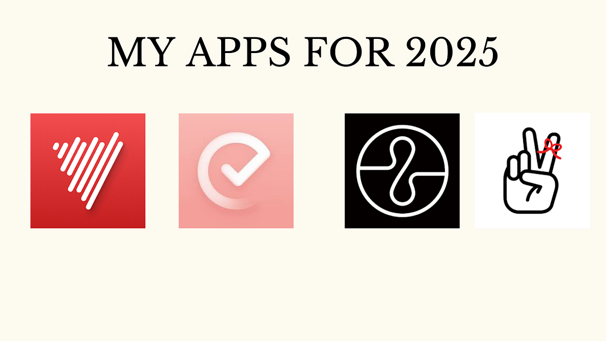 The apps I am taking with me into 2025 | by Danielpourasgharian | Medium