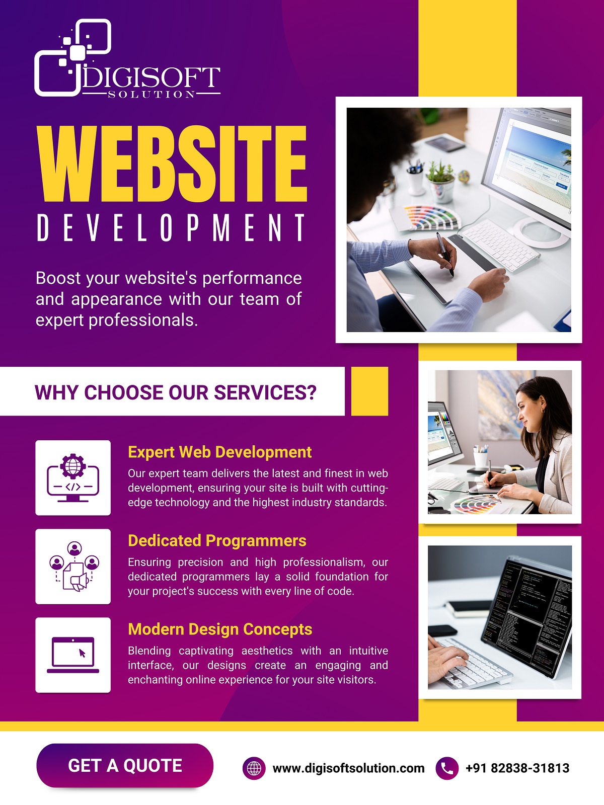 Get Website Development Services in India | Digisoft Solution - Digisoft Solution - Medium