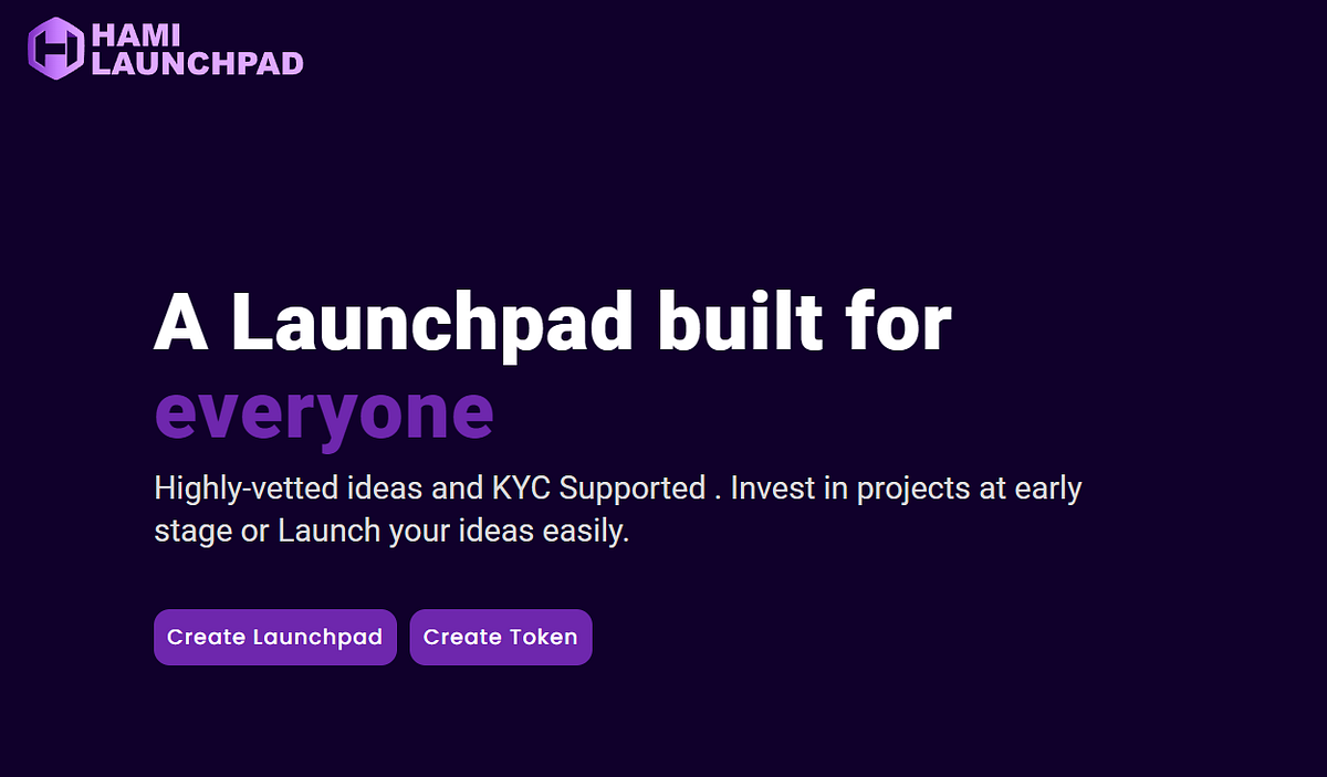 Hami Launchpad - Hami Network - Medium