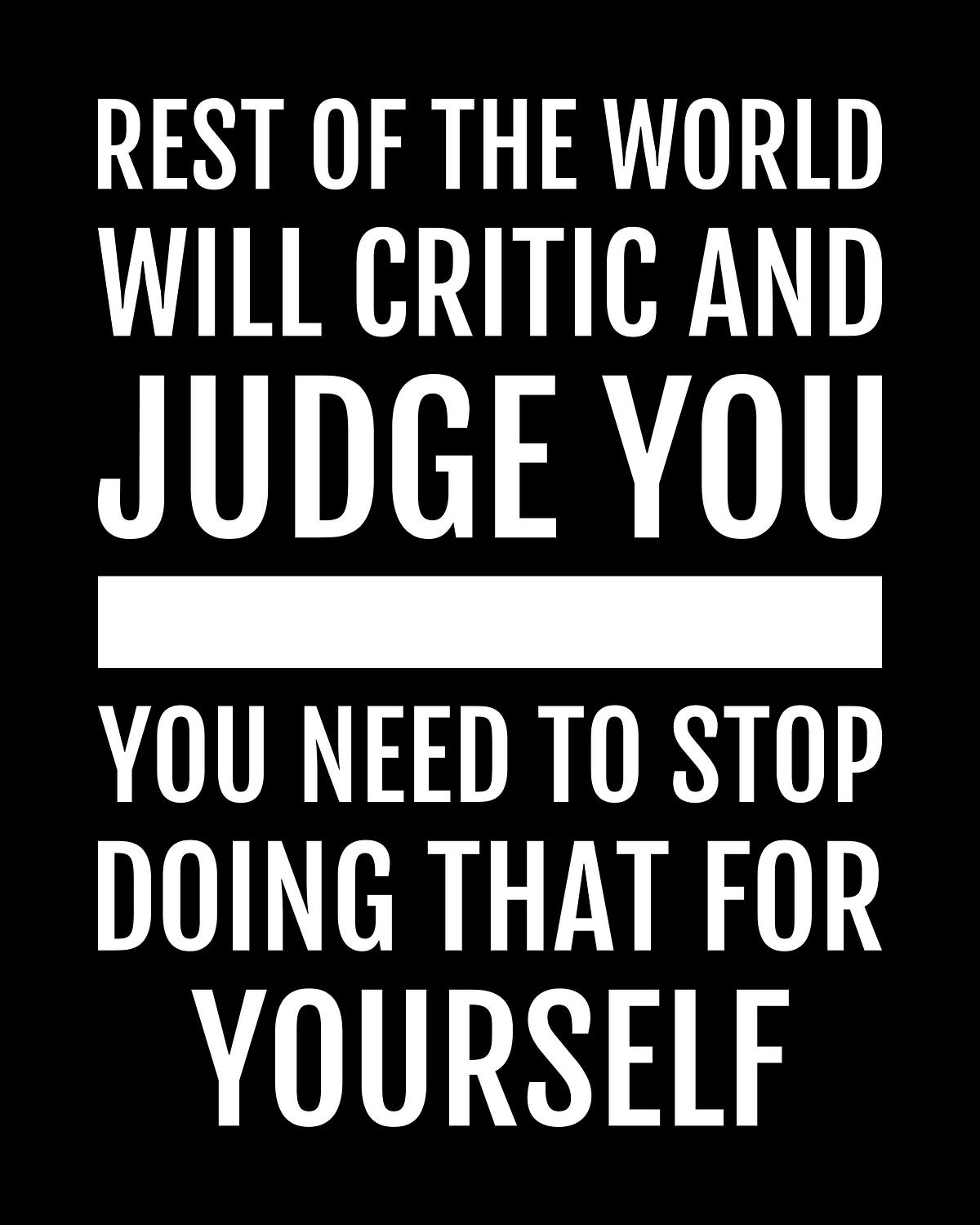 For every action, there’s always equal and opposite criticism | by ...