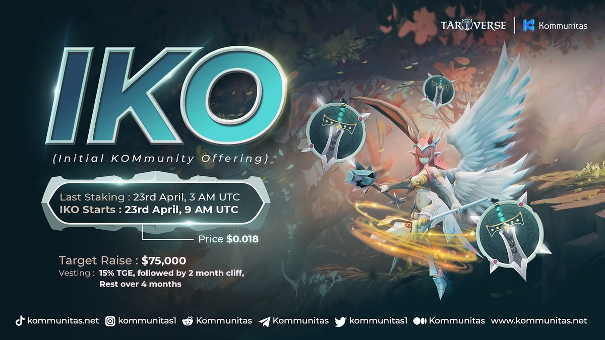 Kommunitas x TaroVerse IKO Details | by Kommunitas Official | Medium