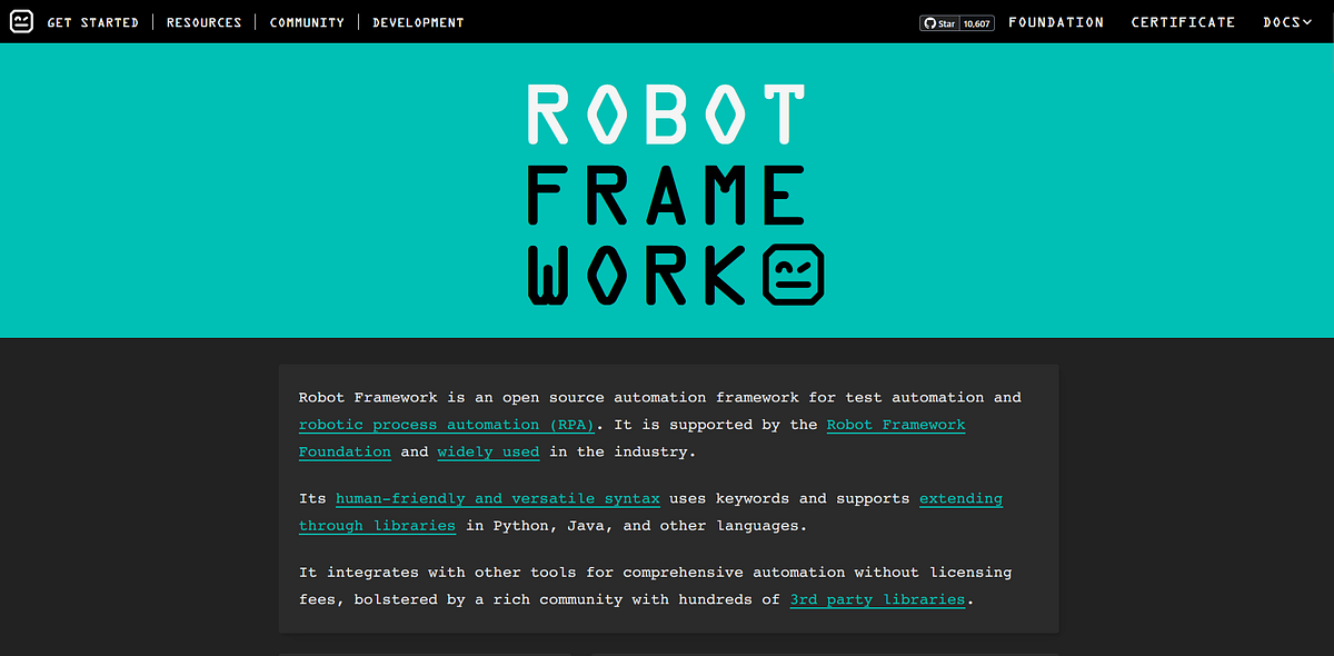 The Foundation Behind the Framework | by Robot Framework | Medium