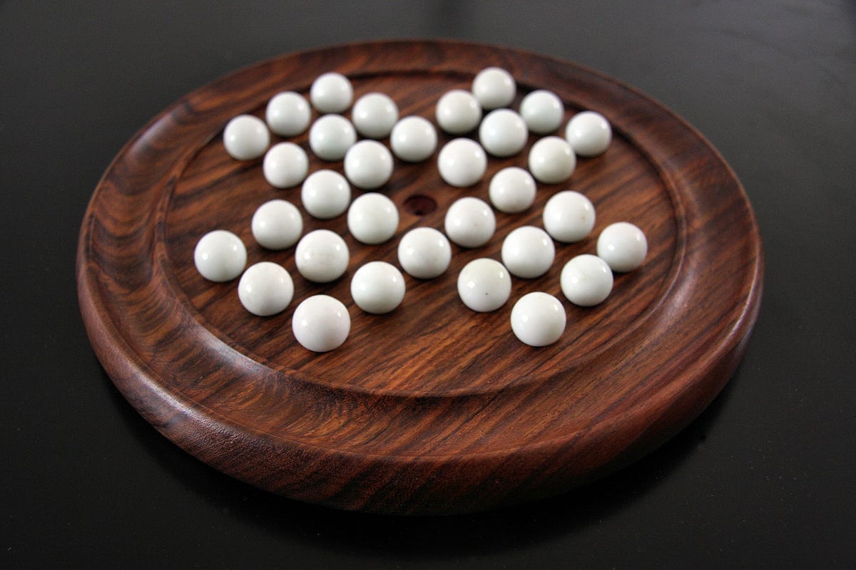 Solving Peg Solitaire using Backtracking | by Lars Wächter | Level Up Coding