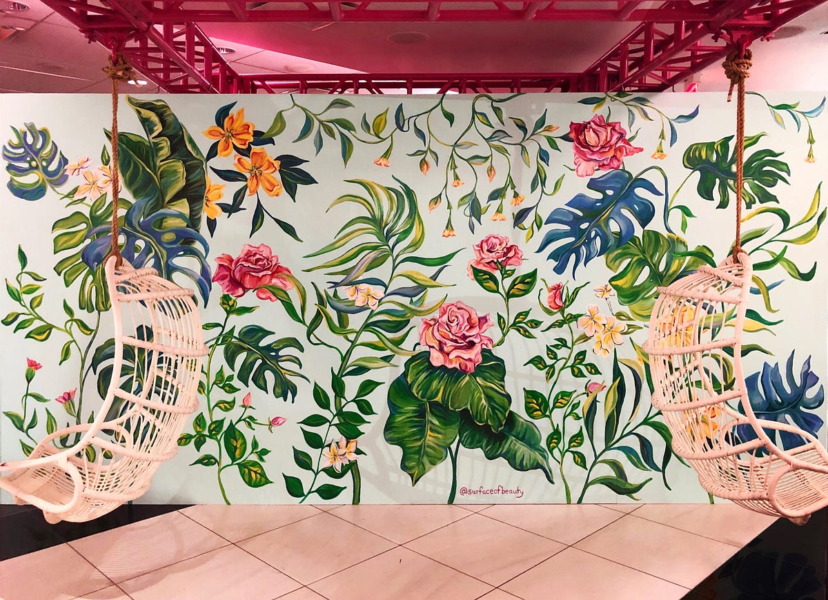 Floral Murals: A Touch of Nature’s Beauty for Your Interior Space | by ...
