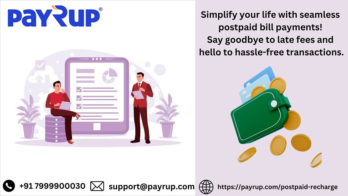 Manage Your Postpaid Plan Effortlessly with PayRup. | by sunita ...