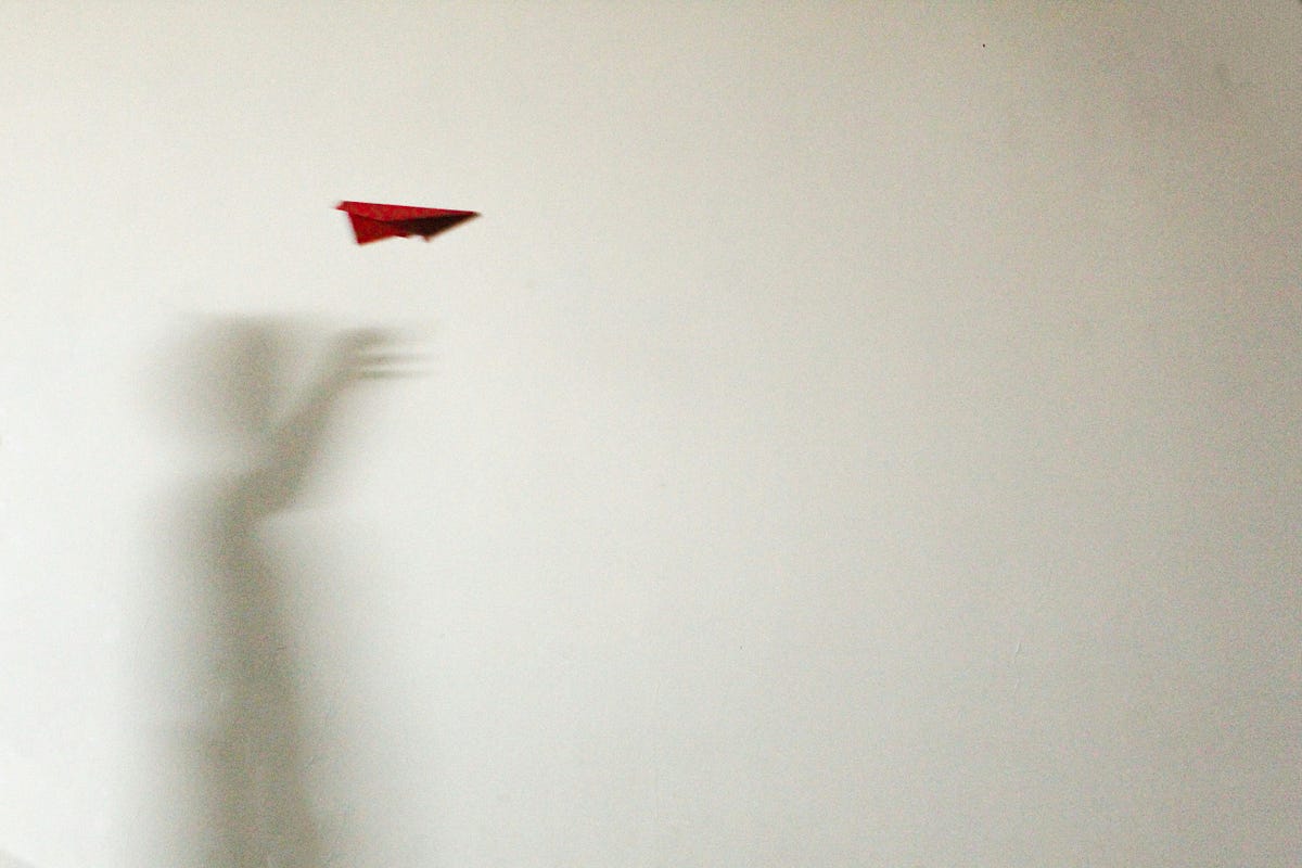 Paper Plane Crash. It took to the sky By pure chance… | by Dan Vecchio ...