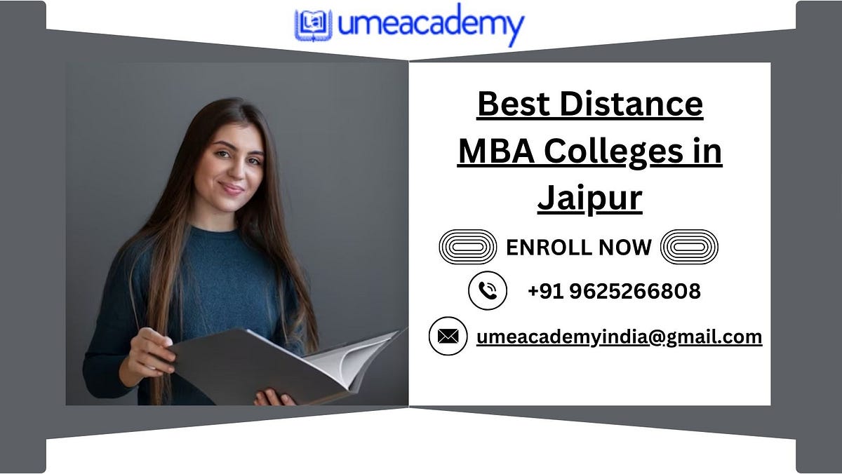 Best Distance MBA Colleges in Jaipur - Umeacademy - Medium