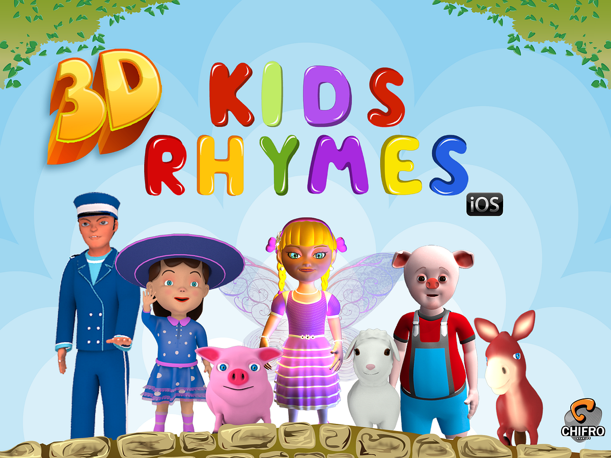 Sing it out loud with your favorite Rhymes from the app — 3D Nursery ...