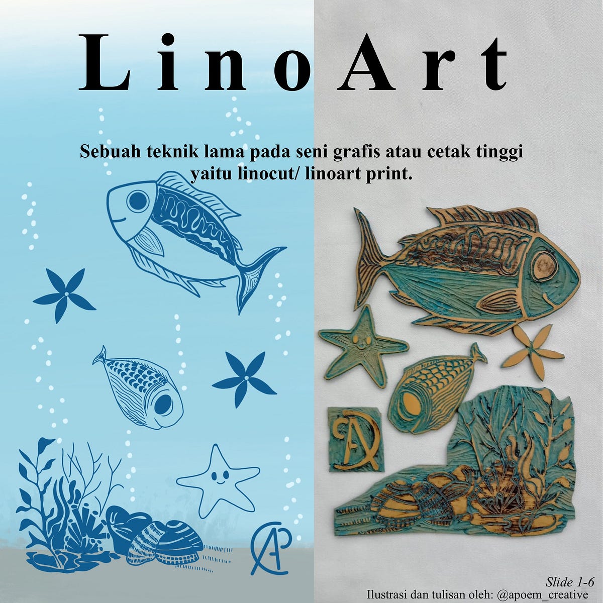 Linocut Art History - Apoem Creative - Medium