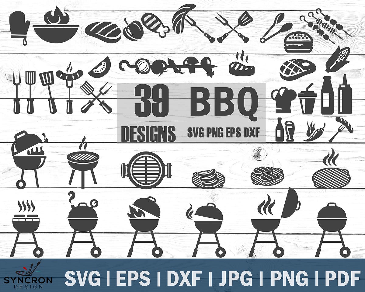 BBQ SVG Bundle, barbecue svg, bbq svg,meat svg, grill svg, grilling svg ...