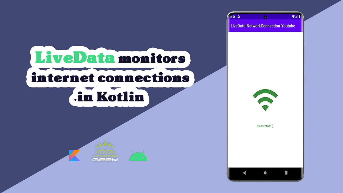 How to use LiveData to monitor an internet connection | by Rey ... How to use LiveData to monitor an internet connection | by Rey ...