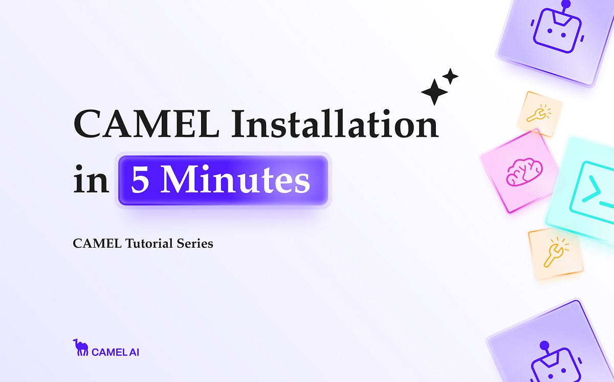 CAMEL Riding Tutorial: Installation | by Sally Sisi Qu | CAMEL-AL | Medium