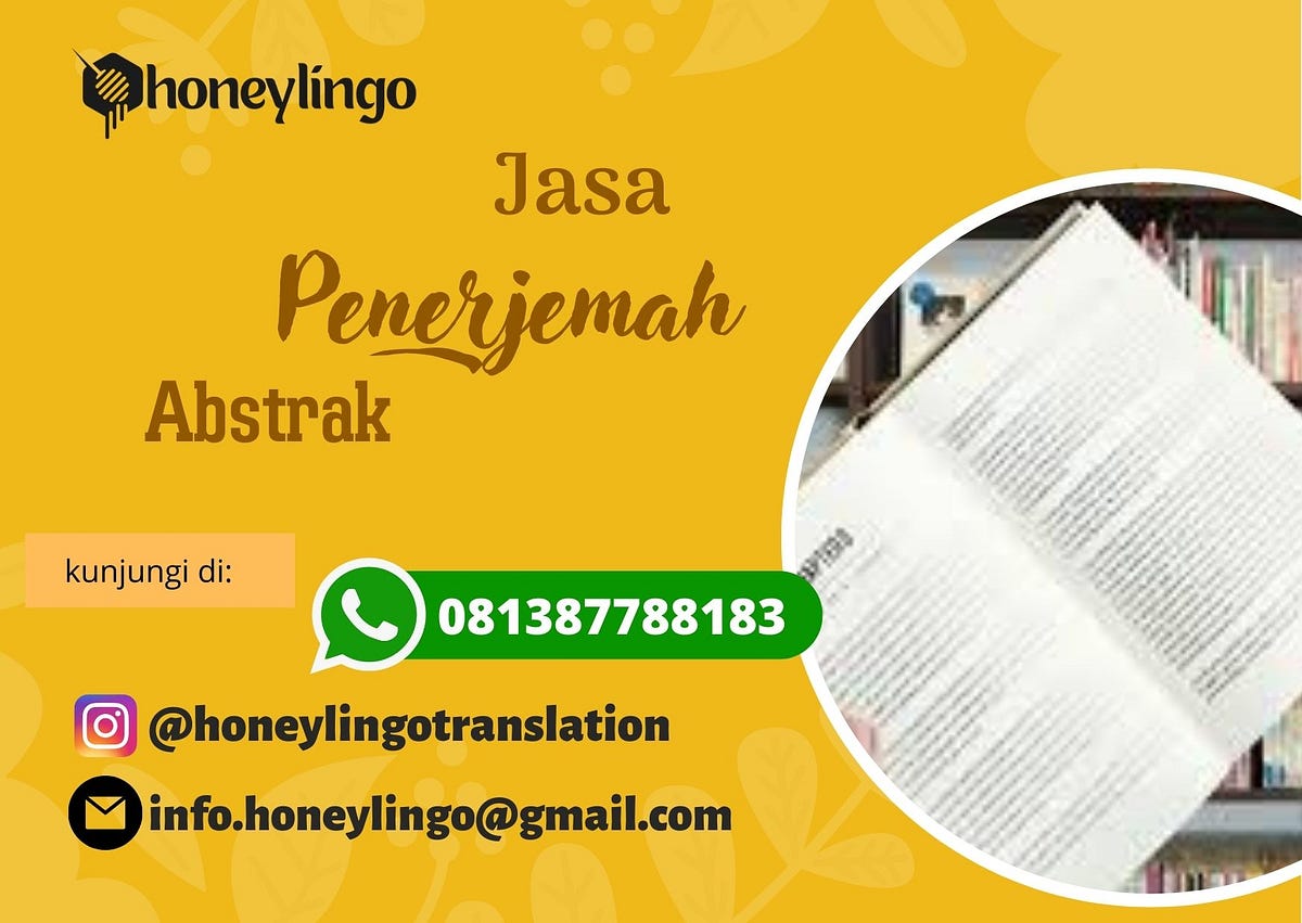 Jasa Penerjemah Abstrak | Jenis Abstrak | by Fanya Honeylingo | Medium