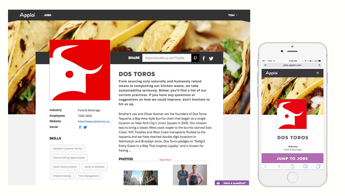 Introducing Apploi Company Profiles v2.0 | by Tom Gebauer | Apploi | Medium