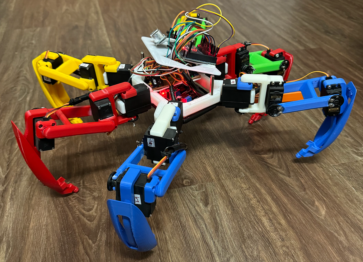 Building an Autonomous Hexapod Robot with Vision and Voice Control | by ...