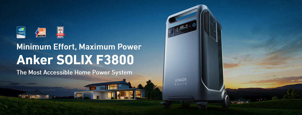 ANKER SOLIX F3800: EV CHARGING AND HOME BACKUP | by Geek World | Medium
