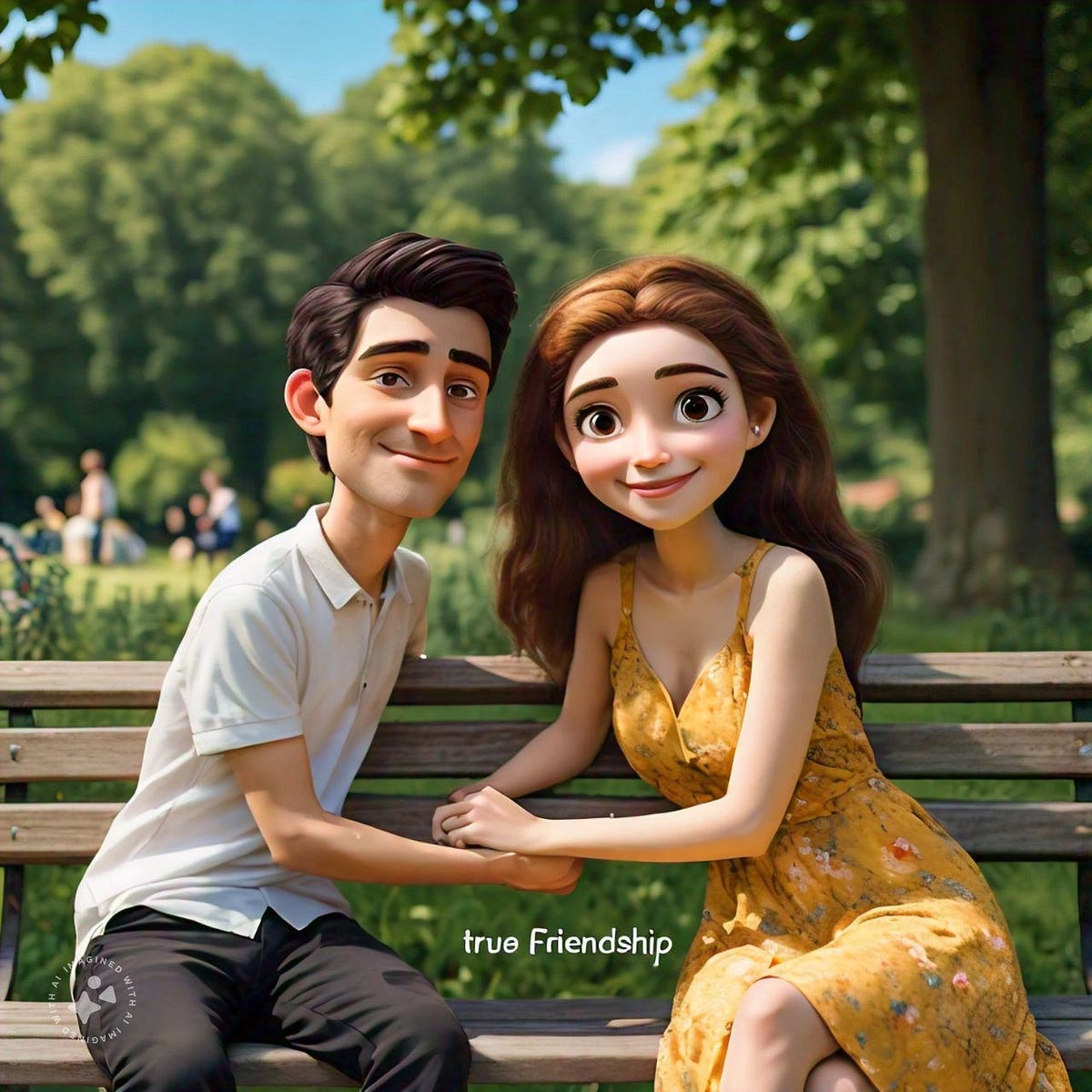 True Friendship A bond that time can never break, Through storm and sun ...