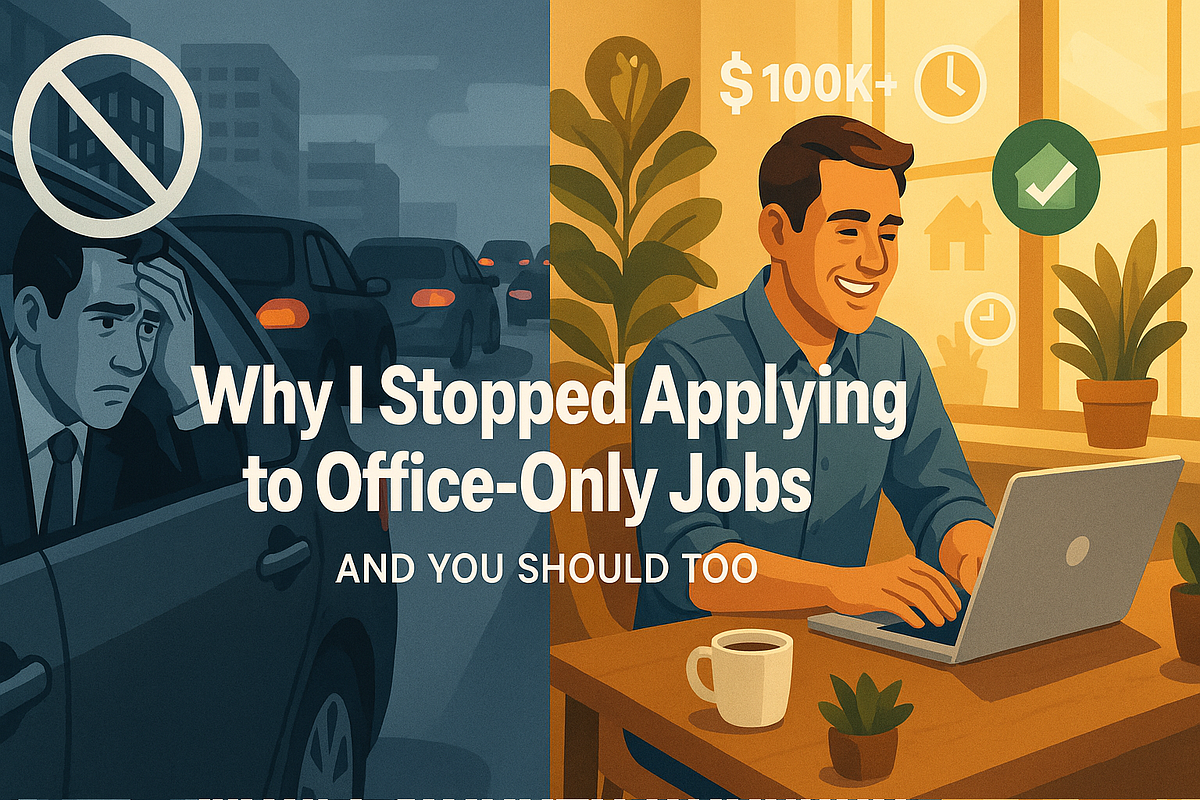 Why I Stopped Applying to "Office-Only" Jobs (And You Should Too) | by Zora | Medium