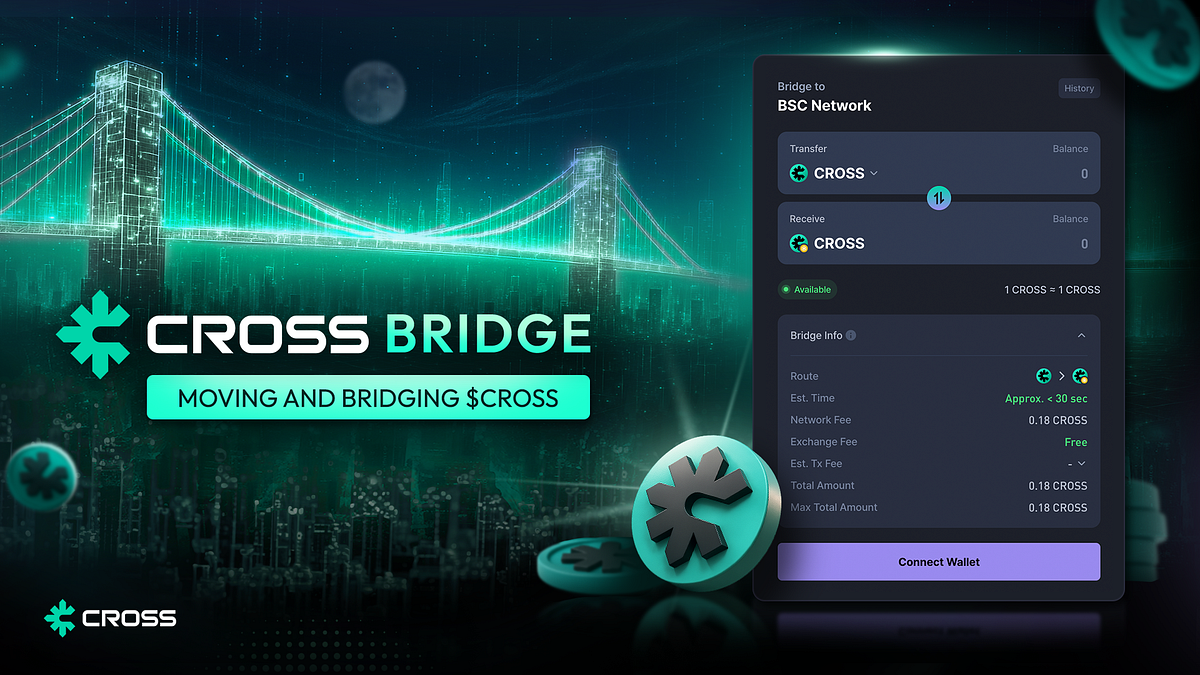 Moving $CROSS to CROSS Mainnet: Using the CROSS Bridge | by NEXUS ...