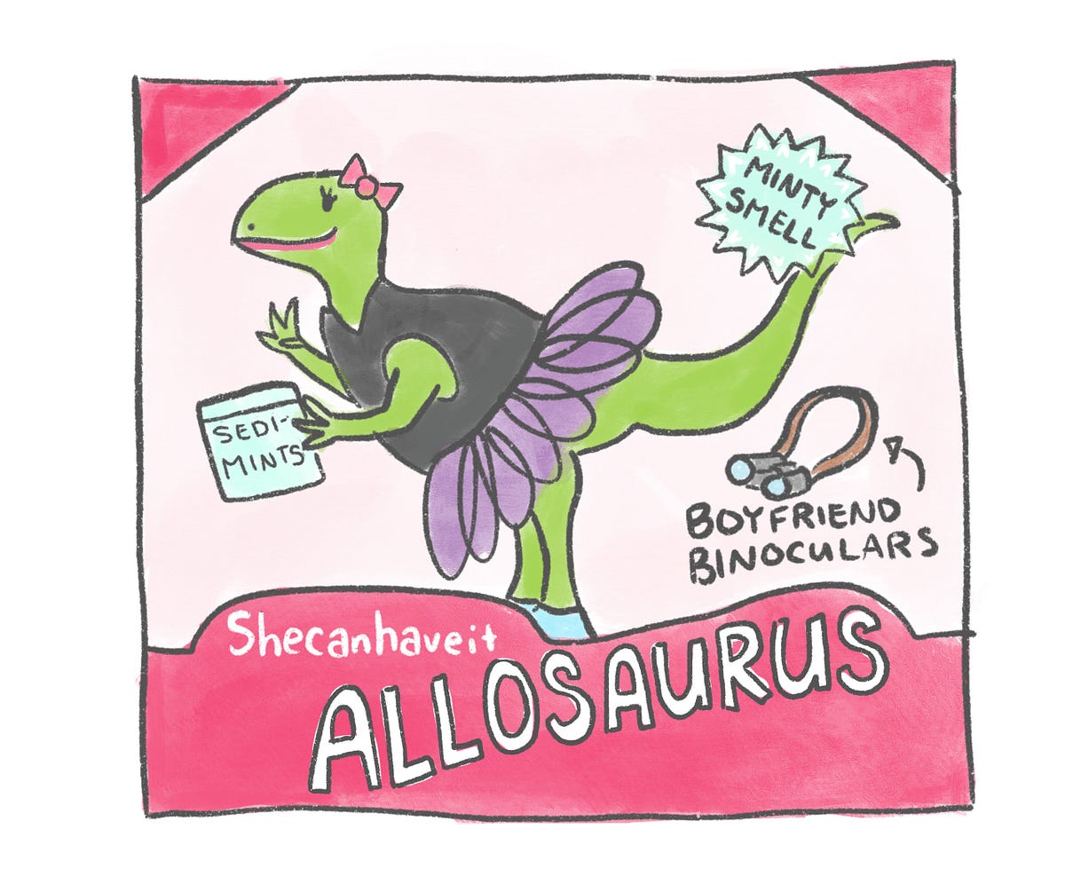 Dinosaurs for Girls. Girls can have it all—even dino-rific… | by Ysabel ...