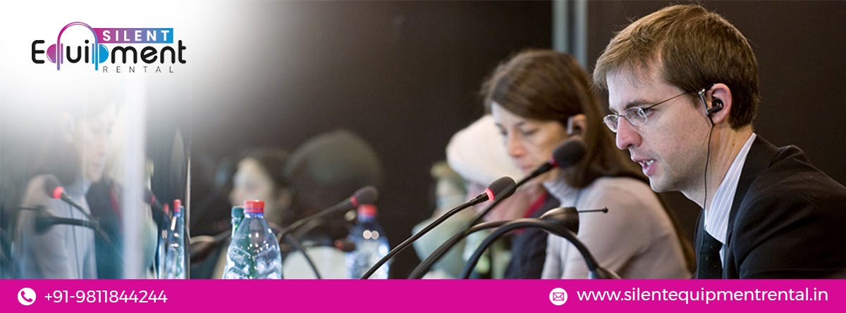 Simultaneous Interpretation Equipment | by Silent Equipment Rental | Medium