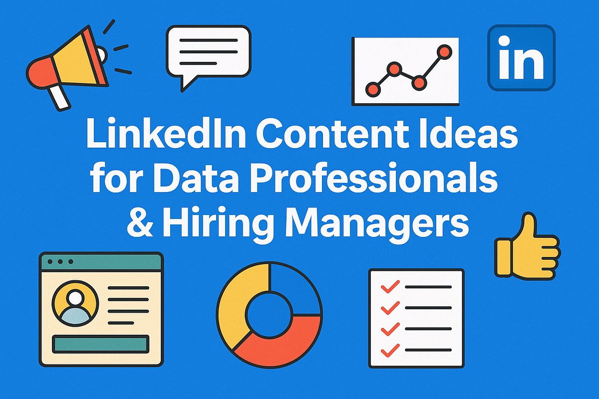 10 LinkedIn Content Ideas That Make Data Professionals Stop Scrolling ...