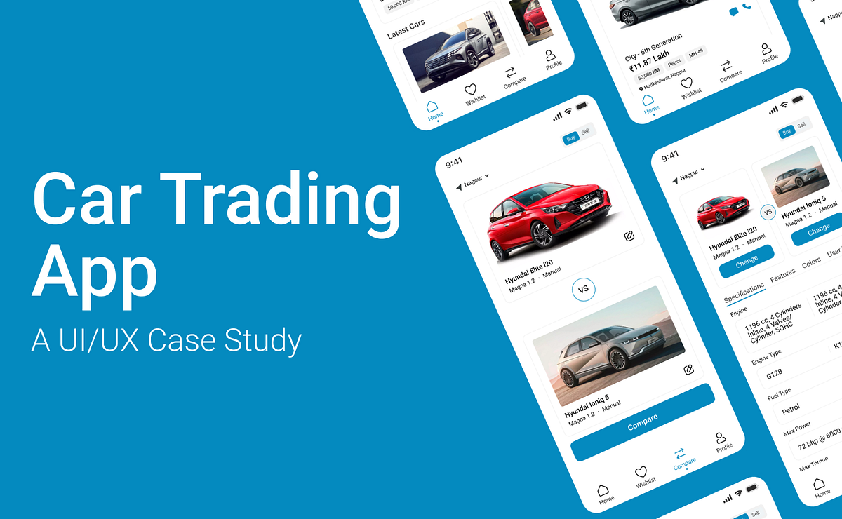 Case Study: Designing A Car Trading App For Preowned Cars | by Deepali ...